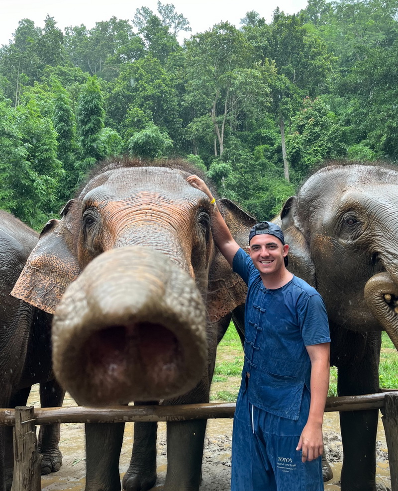 Half Day Morning : CHANG LAND : A Hidden Oasis for Elephants